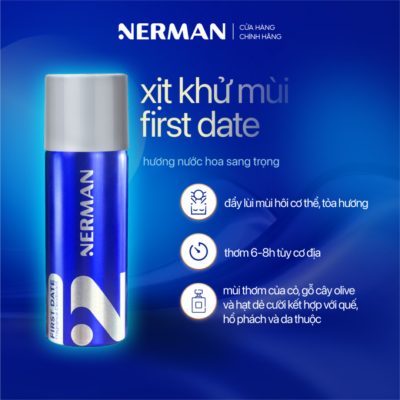 Xịt khử mùi hương nước hoa First Date Nerman 100ml - Nerman - All in ...